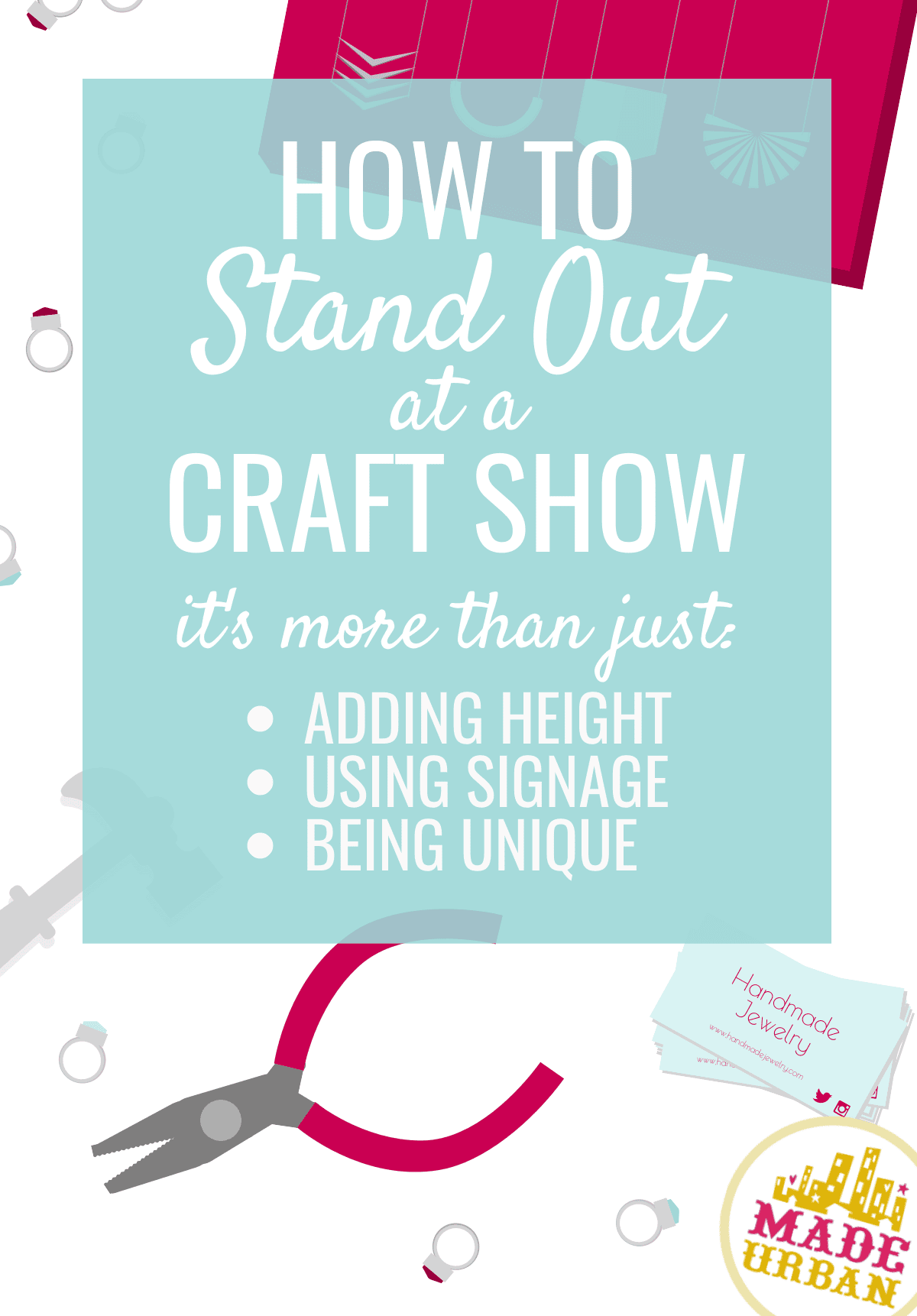 Want to Stand Out at a Craft Show? Try these Display Tricks - Made Urban