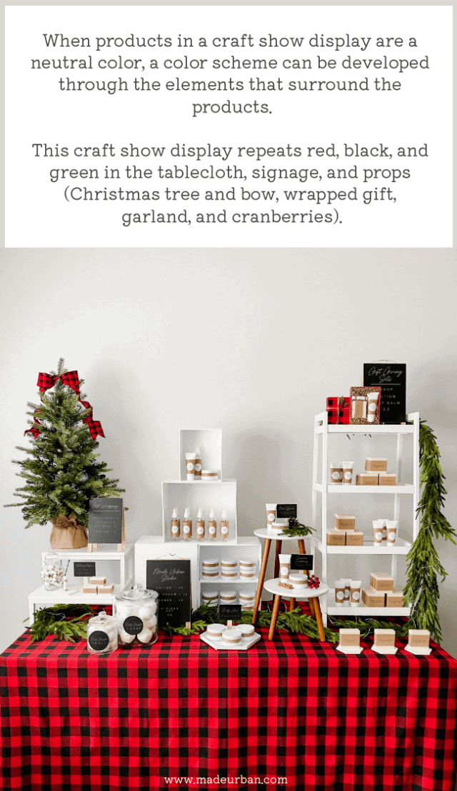 Want to Stand Out at a Craft Show? Try these Display Tricks - Made Urban