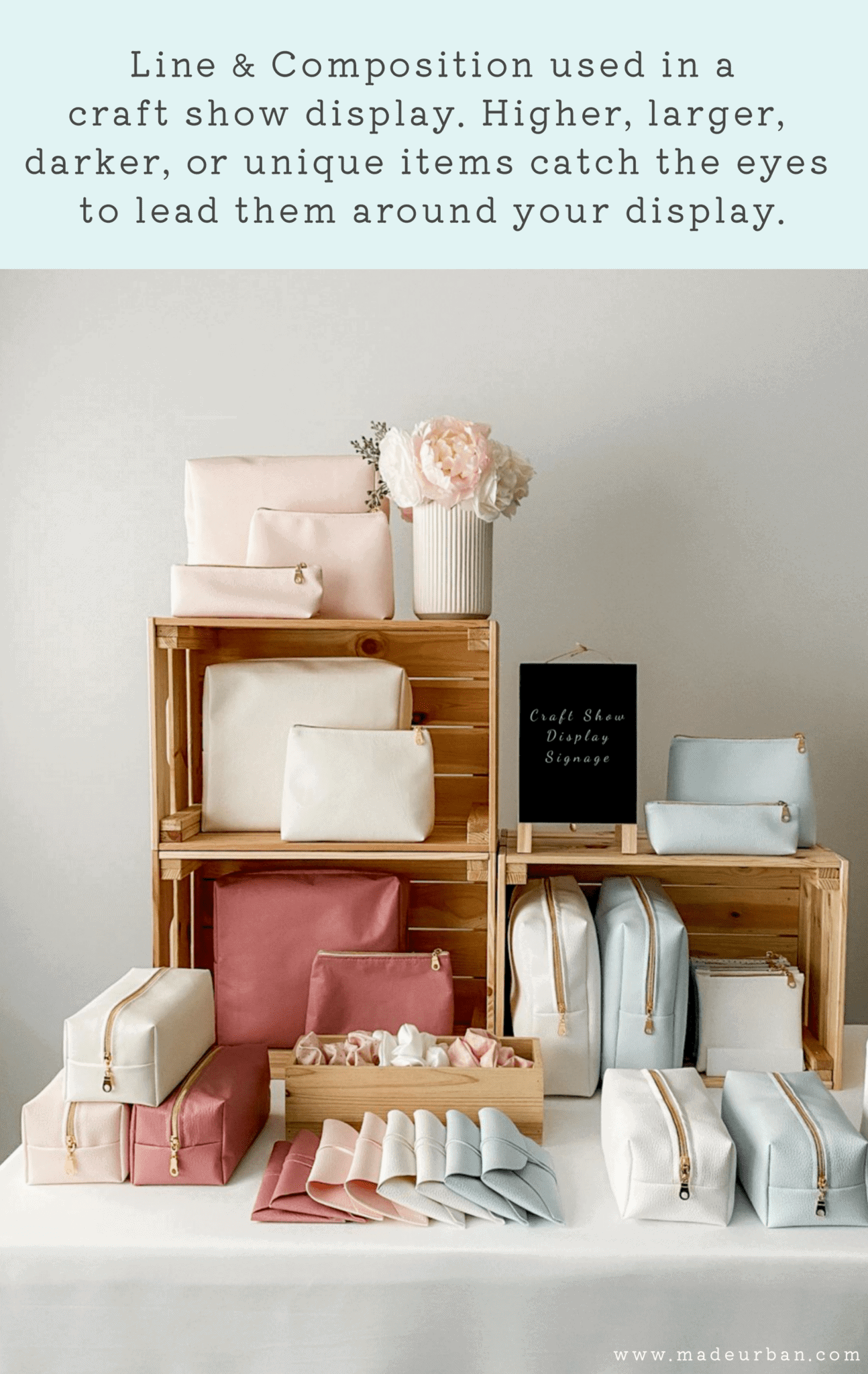 Want to Stand Out at a Craft Show? Try these Display Tricks - Made Urban