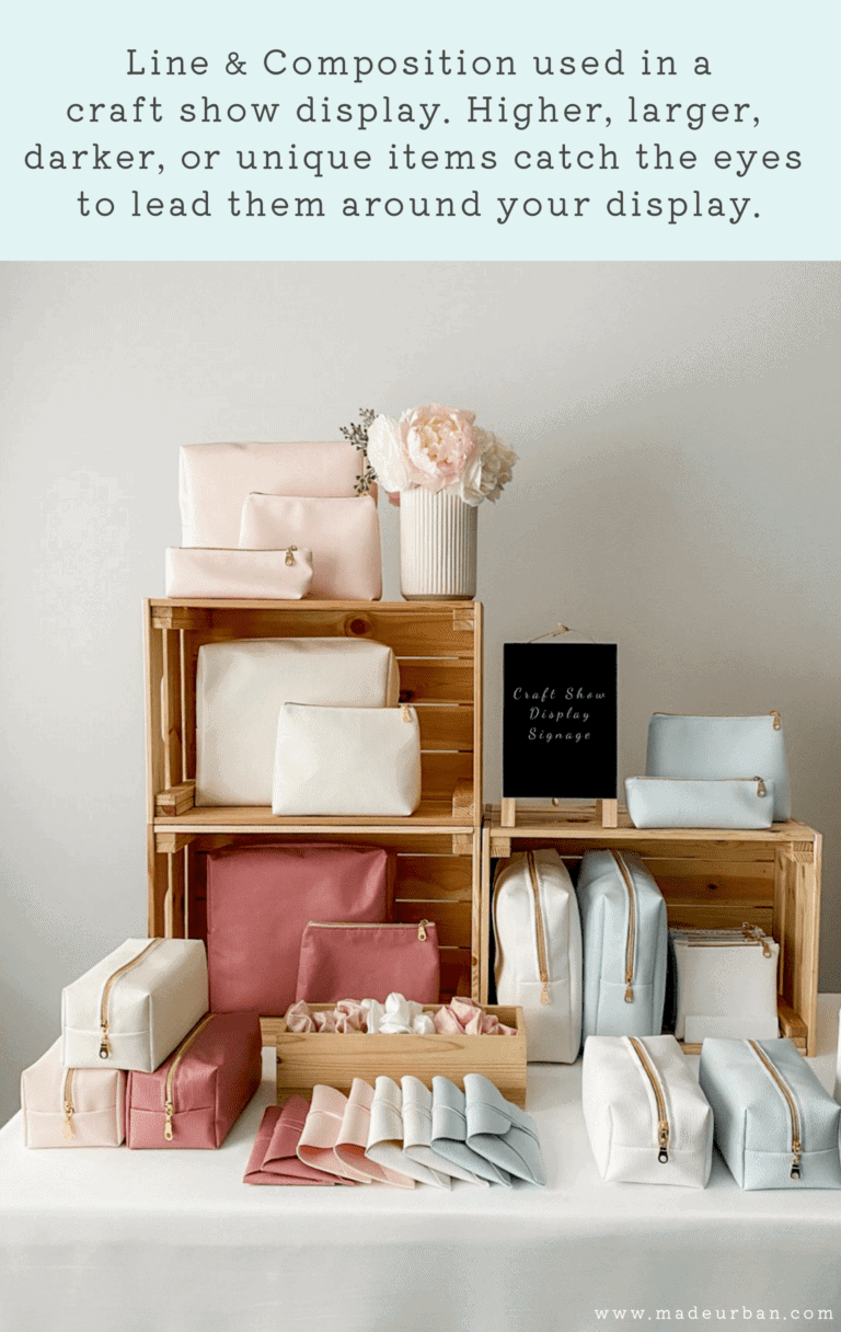 Want to Stand Out at a Craft Show? Try these Display Tricks - Made Urban