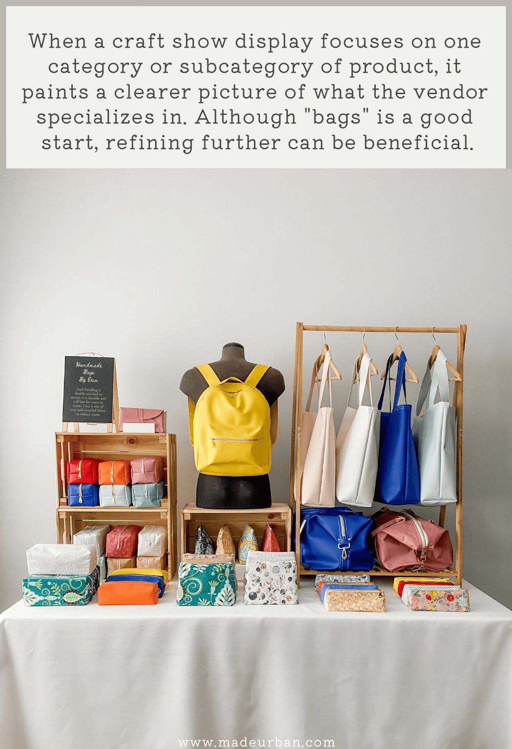 2 Key Points Your Craft Show Display Must Convey - Made Urban