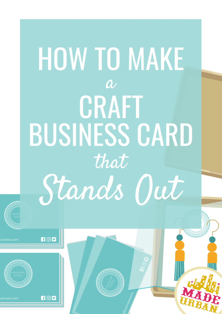 What to Put on a Craft Business Card - Made Urban