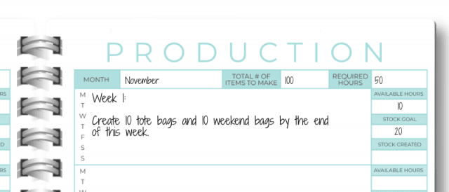 How to Plan Inventory & Create a Production Schedule - Made Urban