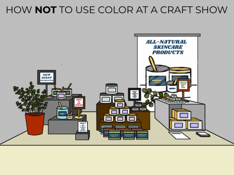 How to Use Color at a Craft Show to Attract Shoppers - Made Urban