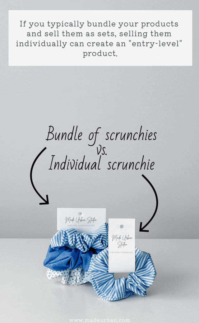 How to Create an Entry-Level Product for your Handmade Business - Made ...