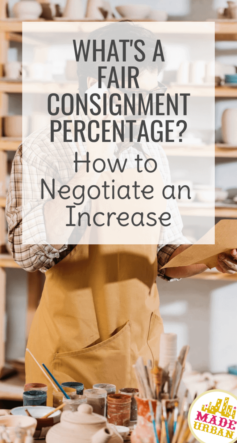 What's a Fair Consignment Percentage? (How To Negotiate an Increase ...