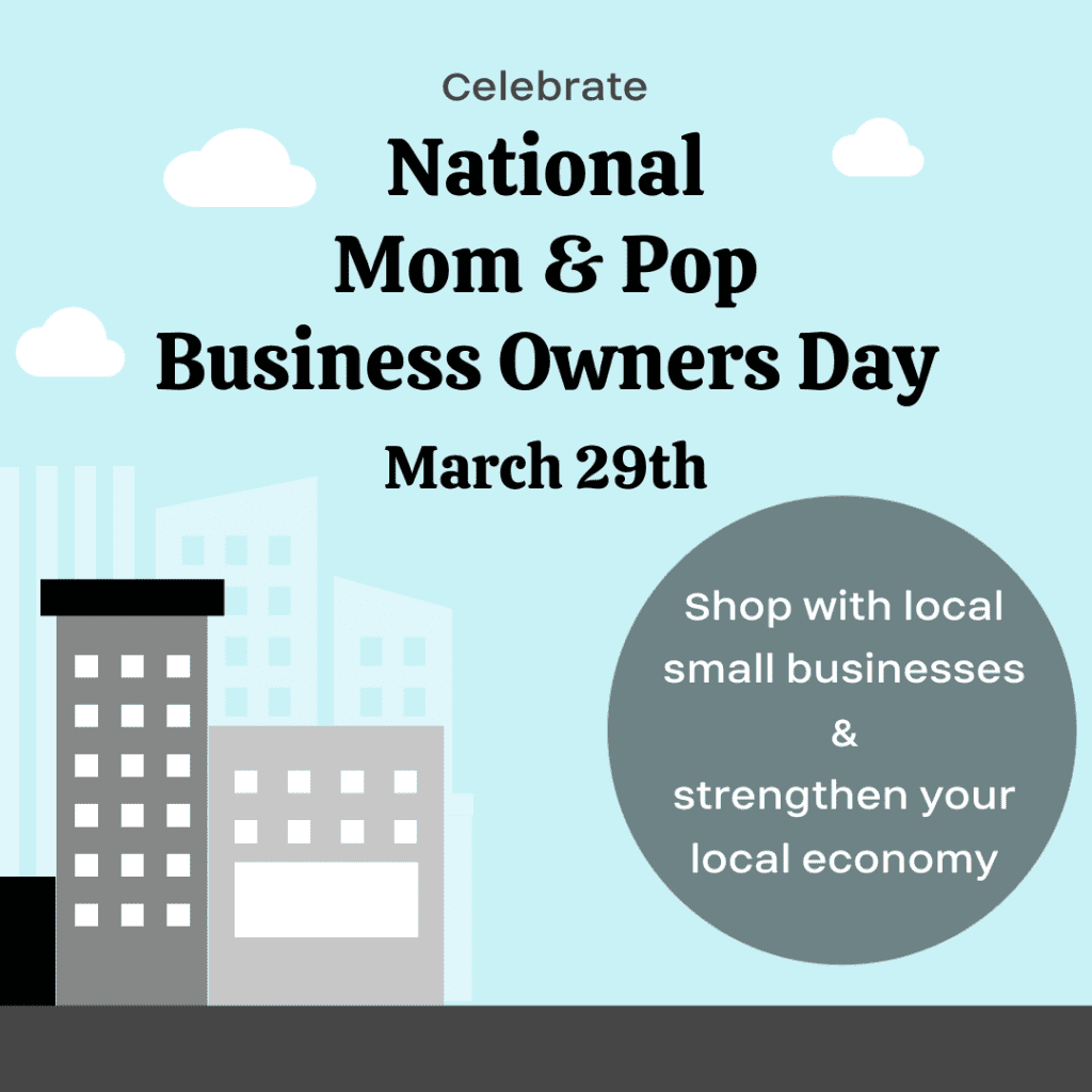 How To Celebrate National Mom and Pop Business Owners Day - Made Urban