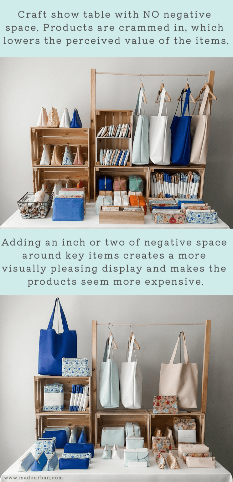3 Quick & Easy Craft Show Display Tricks to Stand Out - Made Urban