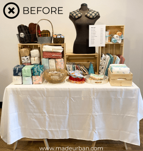 6 Simple Ways to Improve a Craft Show Display - Made Urban