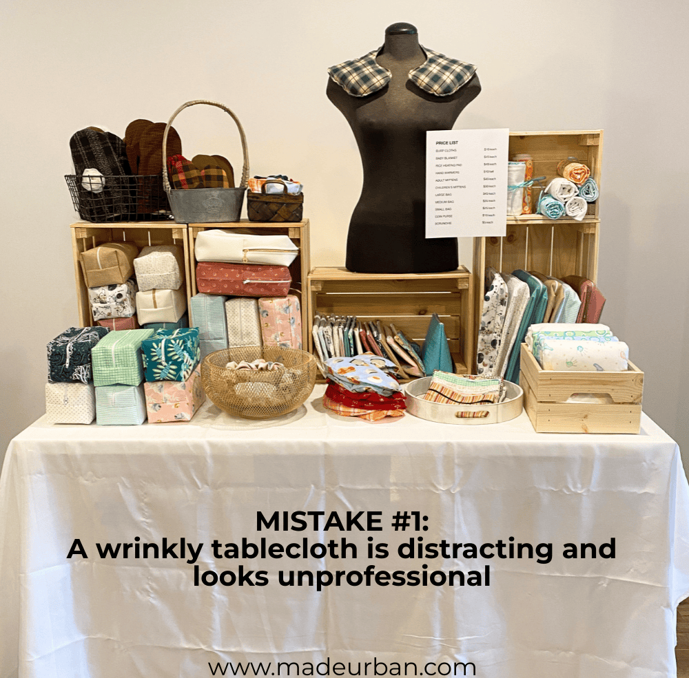 6 Simple Ways to Improve a Craft Show Display - Made Urban