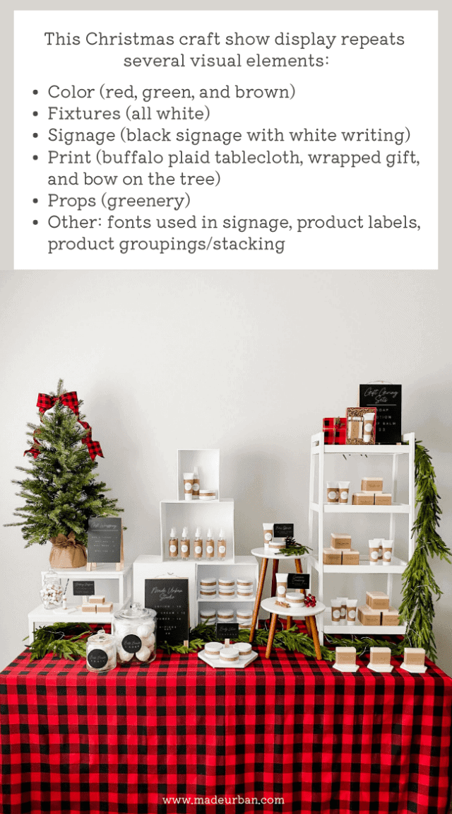 How To Use Repetition in a Craft Show Display - Made Urban