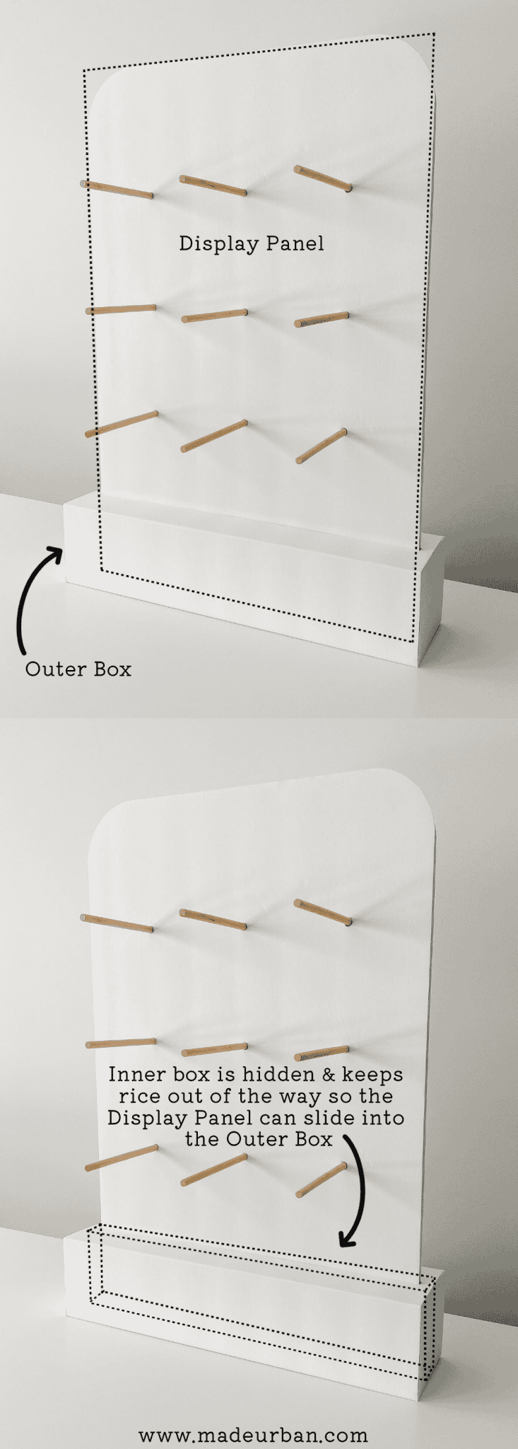 How To Make a Scrunchie Display Stand (for under $25) - Made Urban