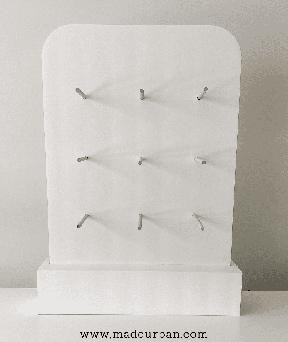 How To Make a Scrunchie Display Stand (for under $25) - Made Urban