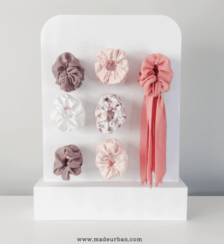 How To Make a Scrunchie Display Stand (for under $25) - Made Urban