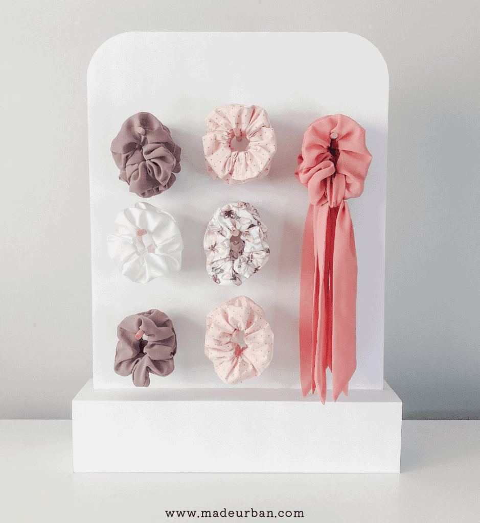 How To Make a Scrunchie Display Stand (for under $25) - Made Urban