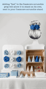 How To Make a Scrunchie Display Stand (for under $25) - Made Urban