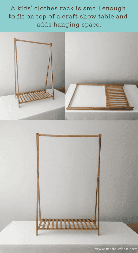 9 Ways to Add Hanging Space to a Craft Show Display - Made Urban