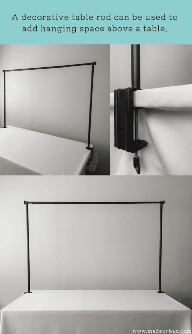 9 Ways to Add Hanging Space to a Craft Show Display - Made Urban