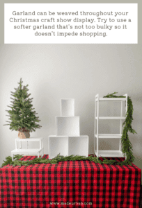 10 Ideas to Decorate your Craft Show Booth for Christmas - Made Urban