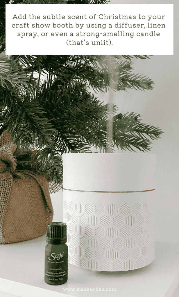 10 Ideas to Decorate your Craft Show Booth for Christmas - Made Urban