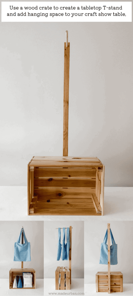 Craft Show Display Ideas Using Crates - Made Urban