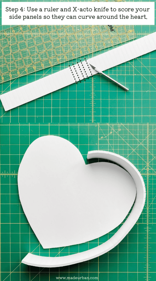 How To Make Candy Heart Props for a Craft Show Display - Made Urban