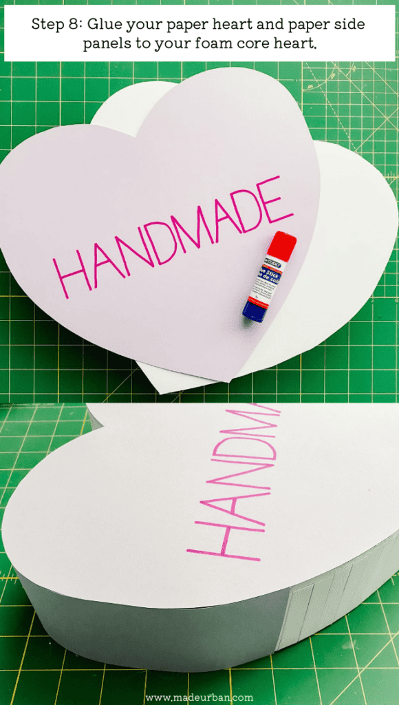 How To Make Candy Heart Props for a Craft Show Display - Made Urban