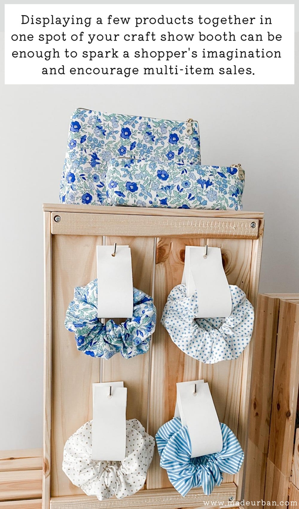 How To Cross Merchandise in a Craft Show Display - Made Urban