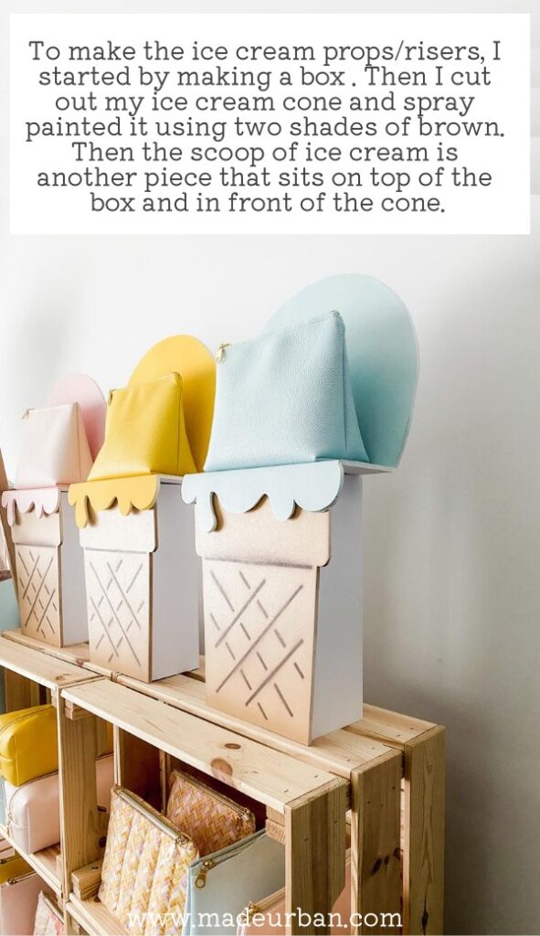 Summer Craft Show Display Idea: Ice Cream Cart - Made Urban
